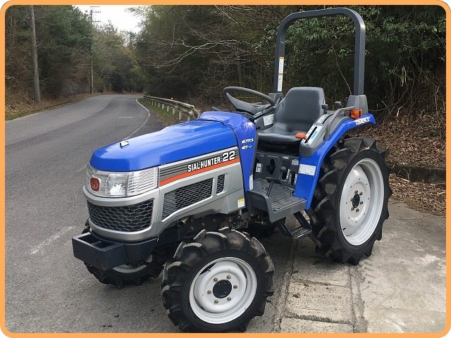 イセキ 中古トラクター SIAL HUNTER22 ( TH22 ) 新品ハンマーナイフモアMK155付 | 草刈機.com